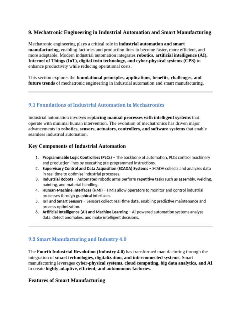 Research On Mechatronic 5 Part | PDF | Automation | Internet Of Things