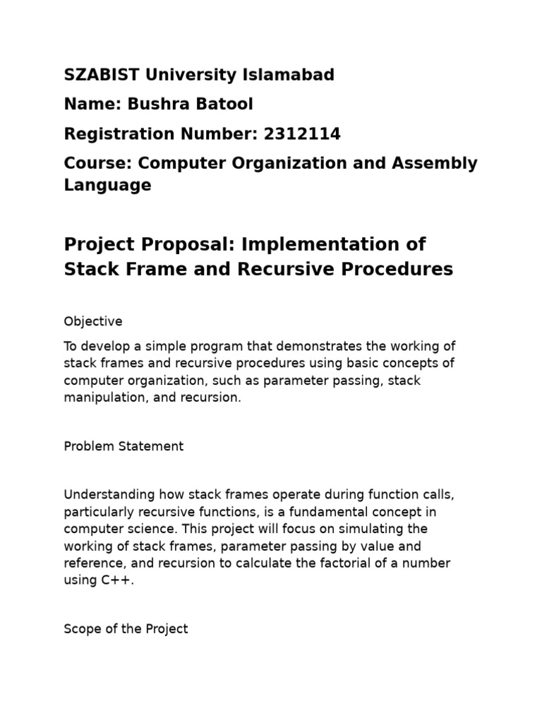 Stack Frames & Recursion in C++ | PDF | Parameter (Computer Programming) | Computer Program