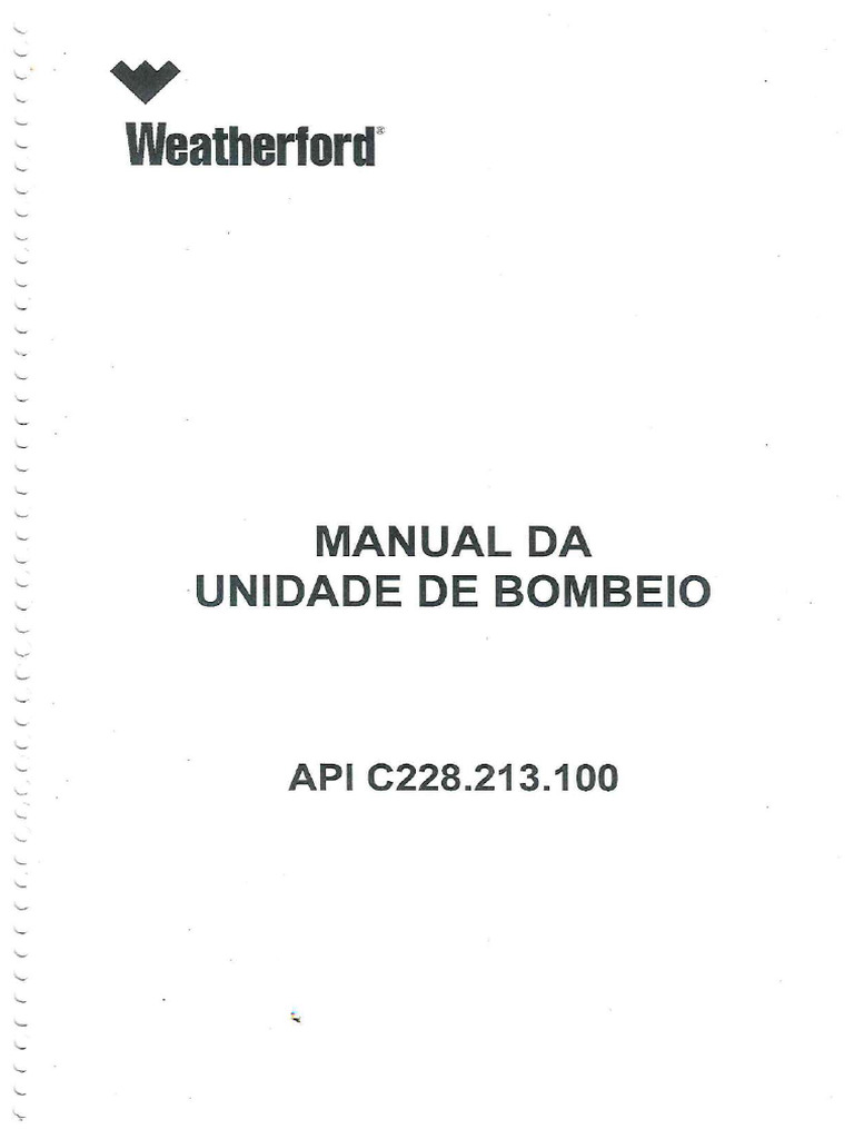 Manual Da Unidade de Bombeio_compressed | PDF