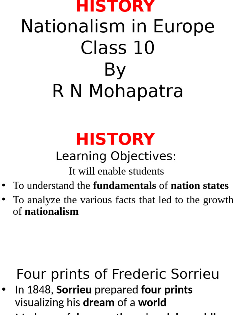 Rise of Nationalism in Europe | PDF | Balkans | Nationalism