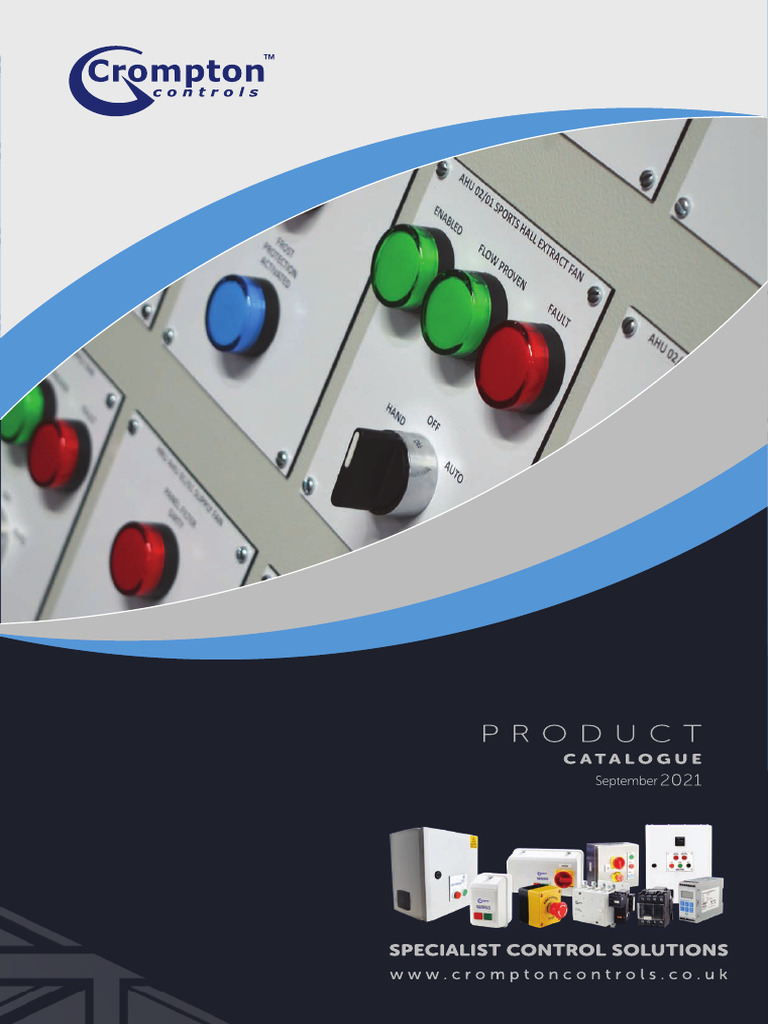 Crompton Controls Product Catalogue 2021 | PDF | Mains Electricity ...