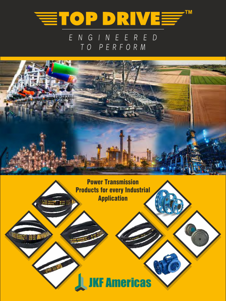 Top Drive Industrial Catalogue | PDF | Belt (Mechanical) | Manufactured ...