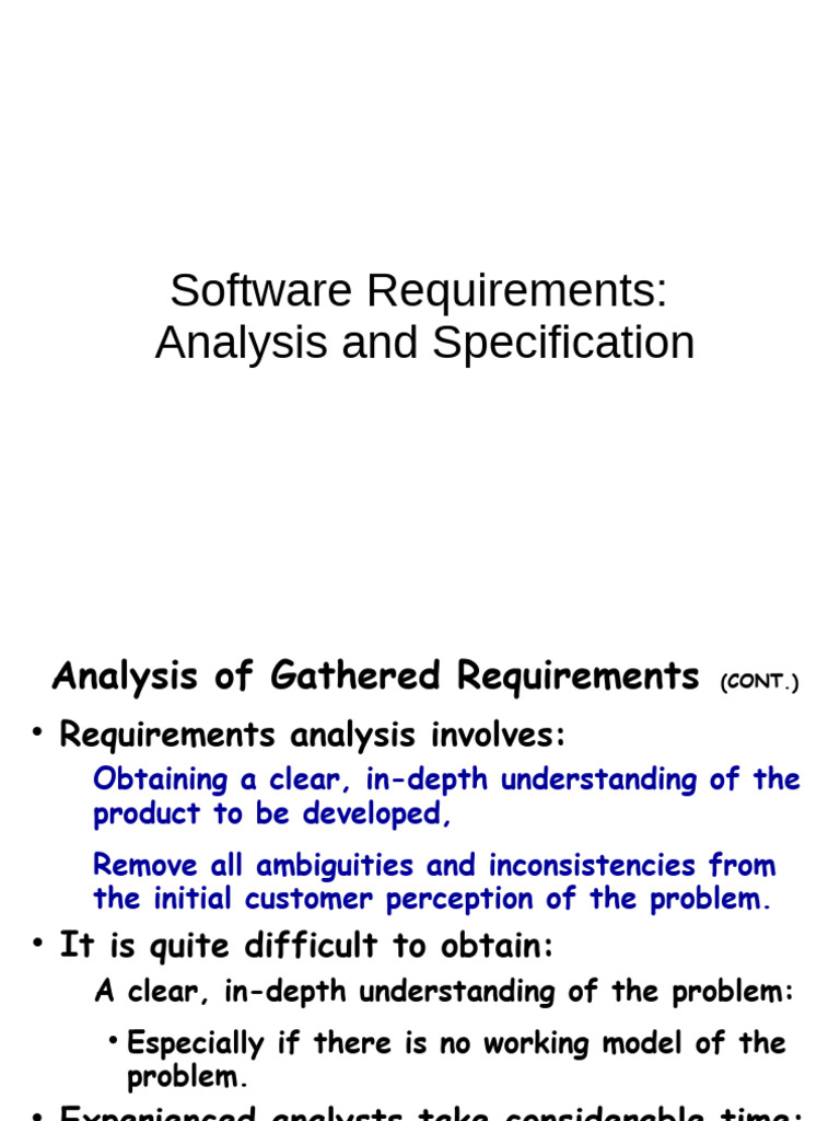 Requirements Gathering & Specification Session-2 | PDF | Specification ...