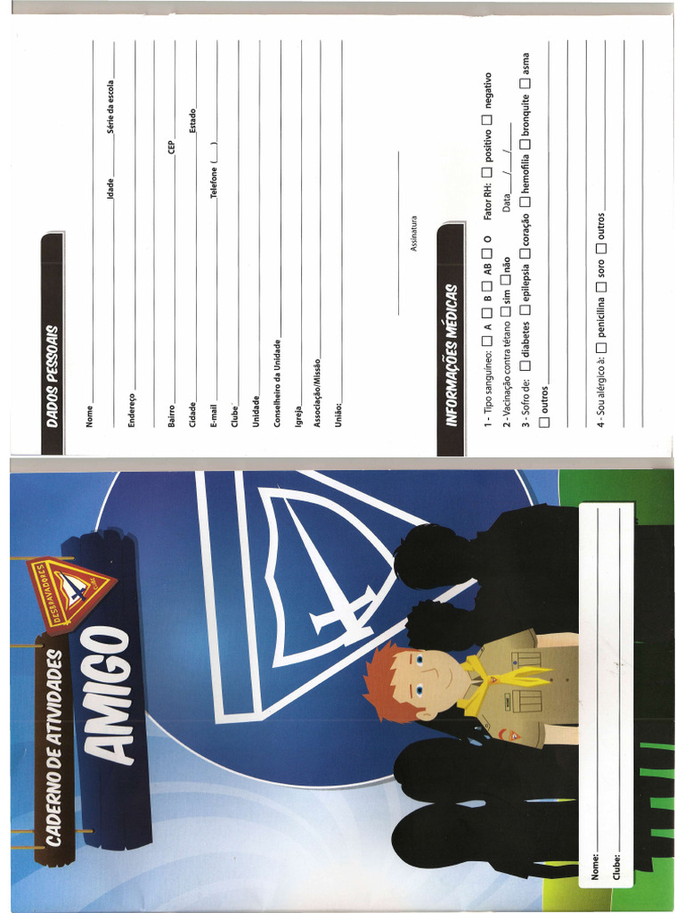 Caderno de Amigo | PDF