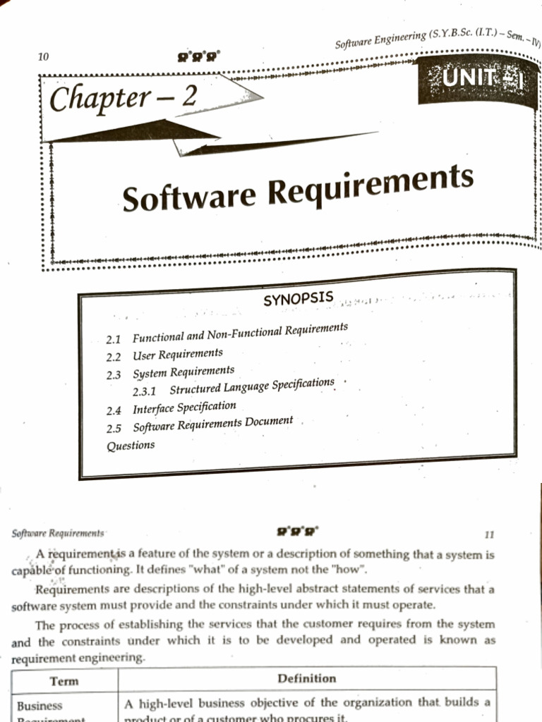 Chap 4- Software Requirements | PDF | Specification (Technical Standard) | System