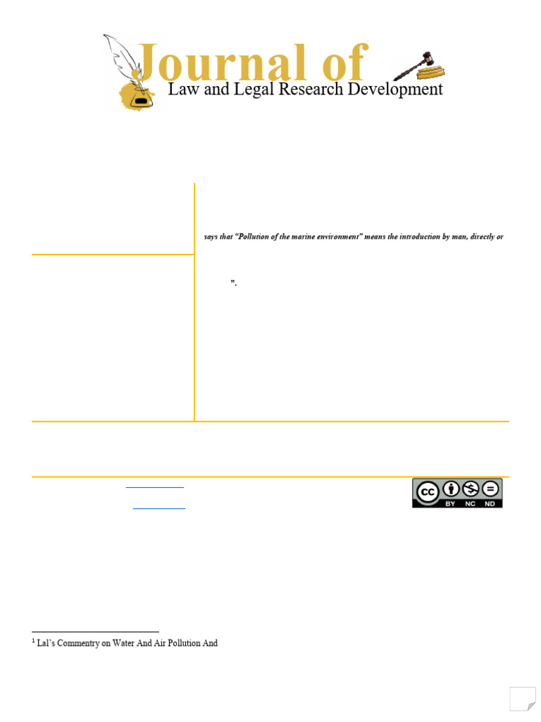 Marine Pollution and Waste Management | PDF | Pollution | Waste