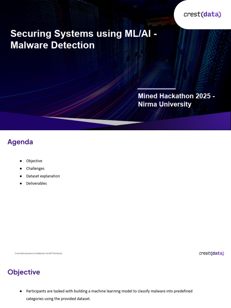 Securing Systems Using ML - AI - Malware Detection | PDF | Machine Learning | Malware