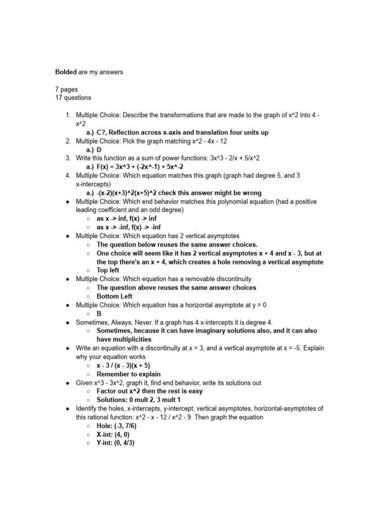 Screenshot 2024-10-30 at 3.36.36 PM | PDF | Asymptote | Zero Of A Function