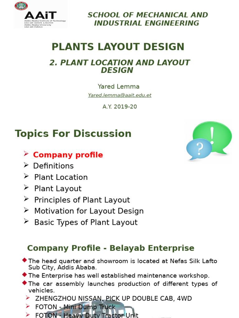 02-PLD - Plant Location and Layout Design | PDF | Distance ...