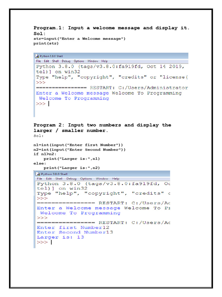 PRACTICAL FILE | PDF