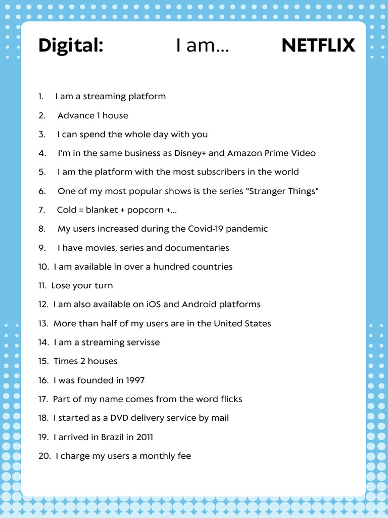 20 questions cards | PDF