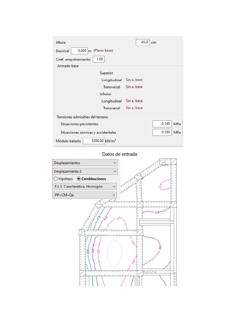 Para Losas de Cimentacion Cype | PDF