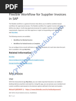 Flexible Workflow in SAP S4HANA Sales Scenarios | PDF | Information ...