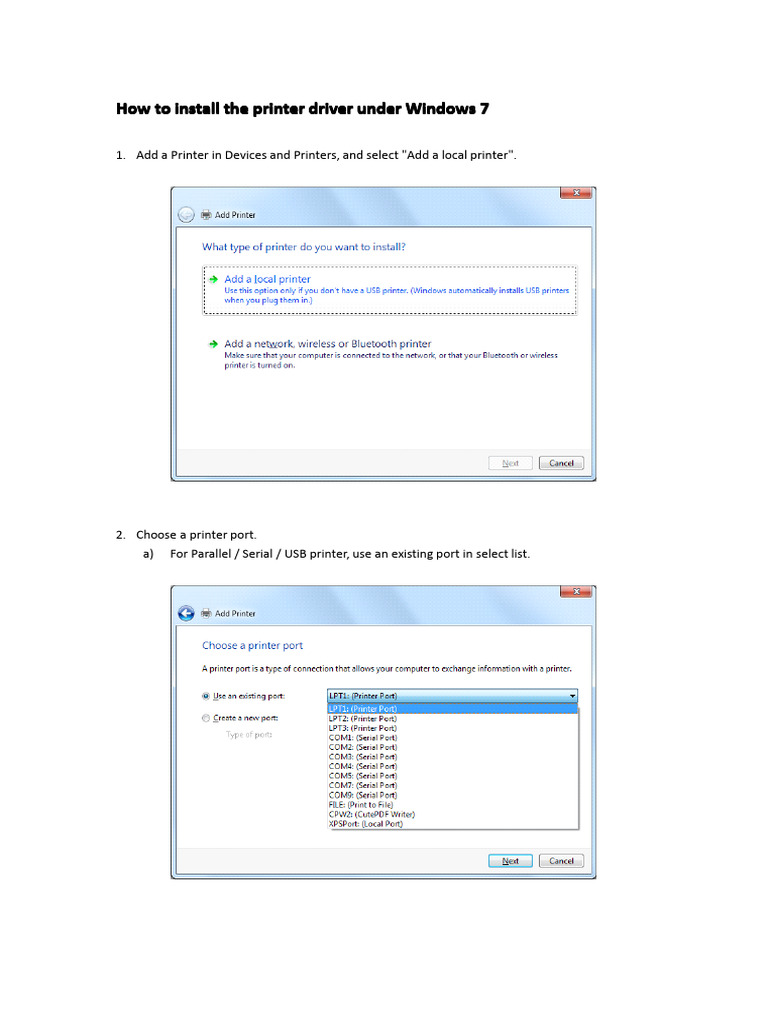 Possify 80x How To Install The Driver | PDF
