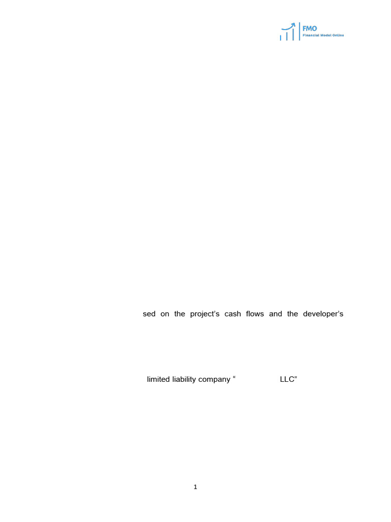 Renewable+Energy+Modeling+ +Tax+Equity+Flip+Case+Study (1) | PDF ...