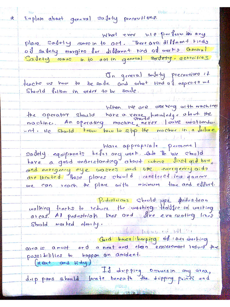 General Safety Precautions | PDF