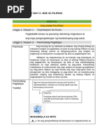 Modyul Sa Dula at Dulaang Filipino PDF | PDF