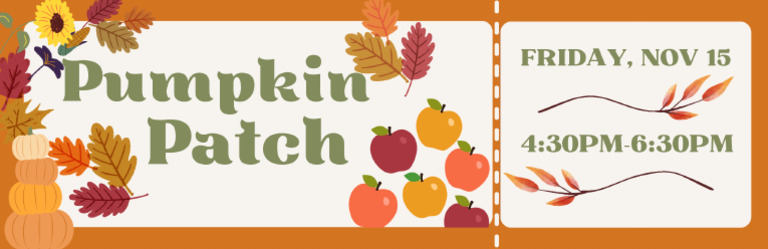 Pumpkin Patch Ticket | PDF