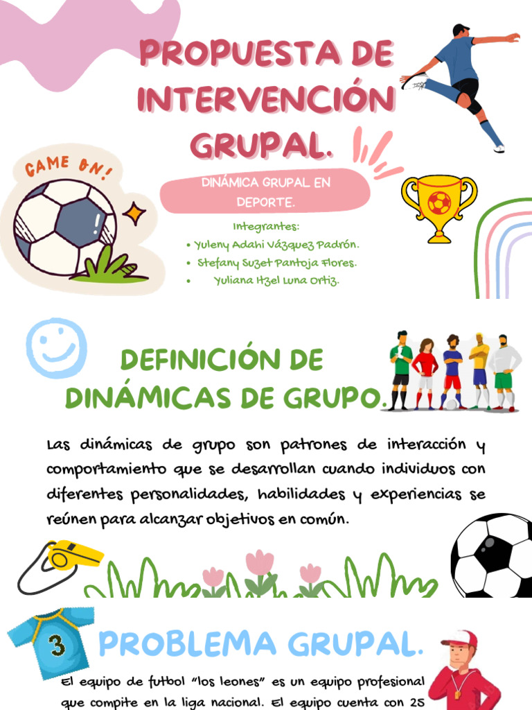 Propuesta de Intervencion Grupal | PDF
