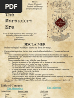 Hogwarts Class Schedule Overview | PDF | Harry Potter