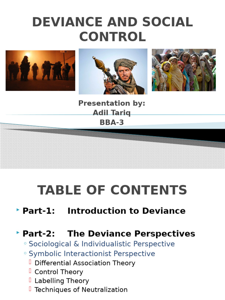 Critical Analysis - Chapter 8 | PDF | Deviance (Sociology) | Crimes