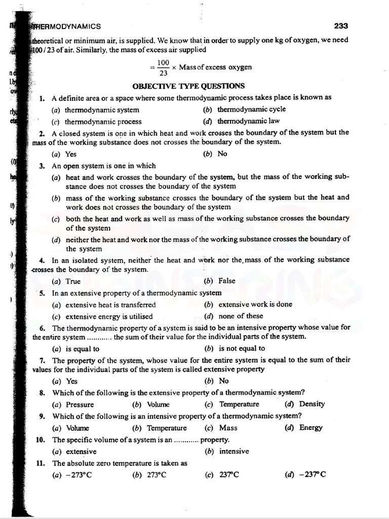 Mechanical Engineering Mcqs by Khurmi PDF | PDF