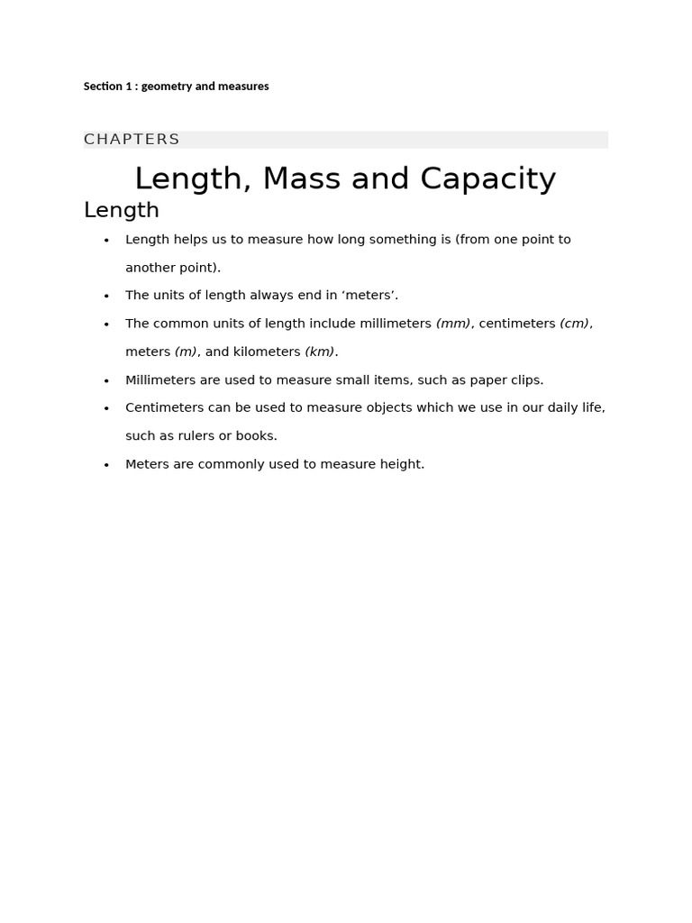 Section 1 Pdf Cartesian Coordinate System Area