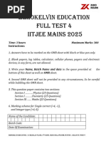 IIT JEE 1997 Question Paper PDF | PDF | Academia | Government Of India