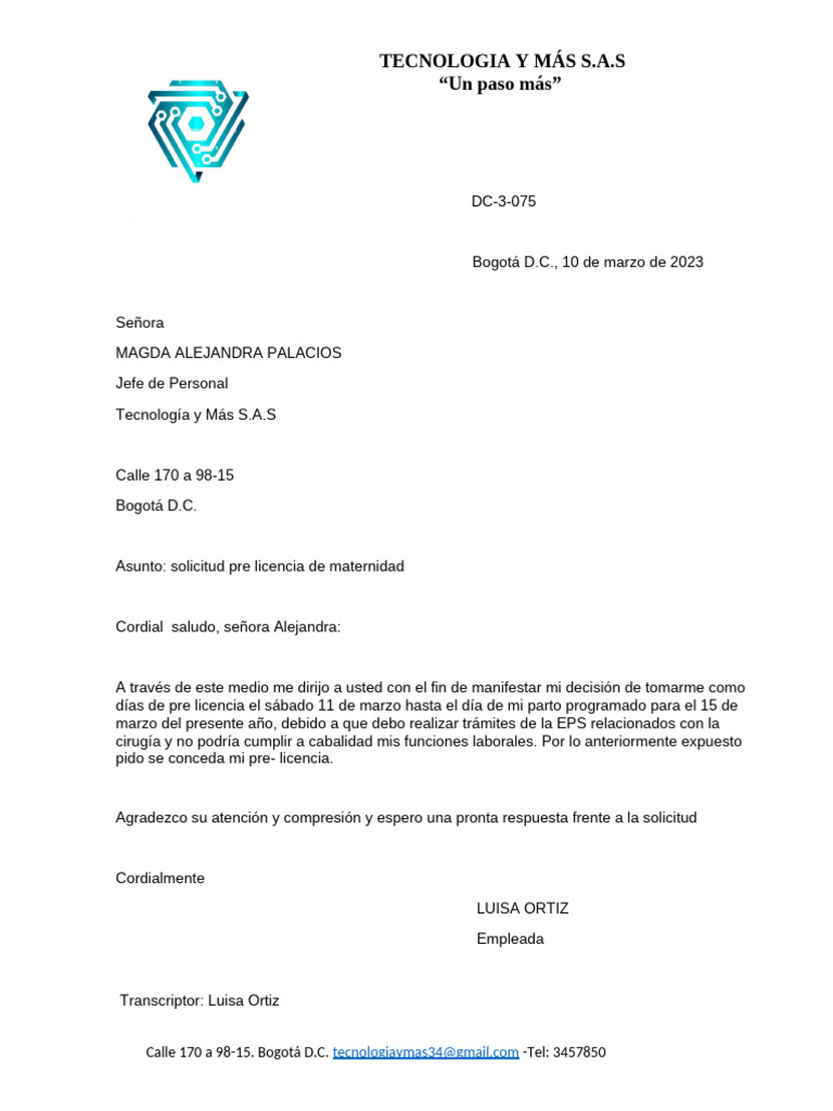 CARTA BLOQUE 3 | PDF