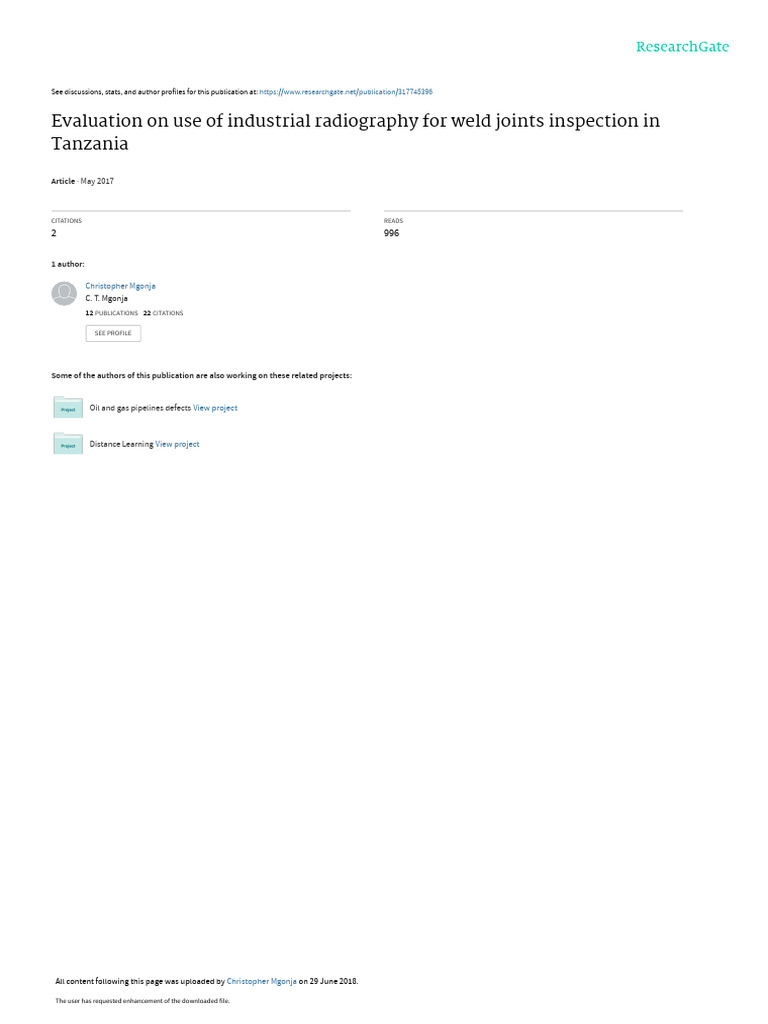 Industrial Radiography | PDF | Radiography | Radiation Protection