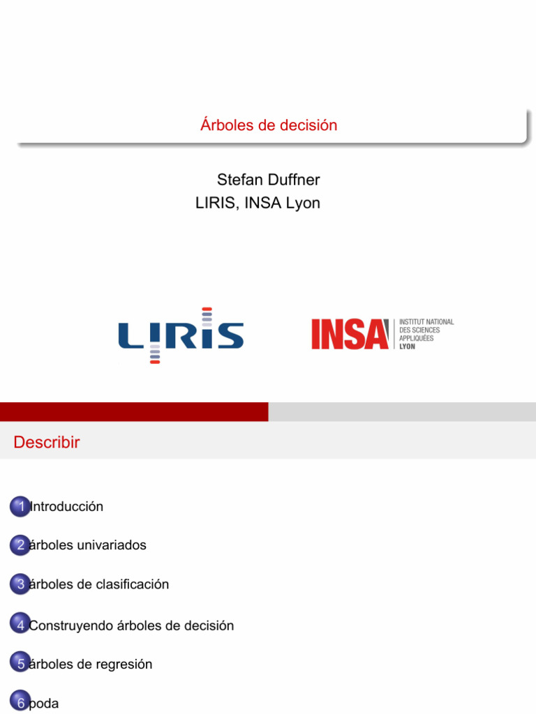 Decision Trees Handout | PDF | Aprendizaje automático | Algoritmos y ...