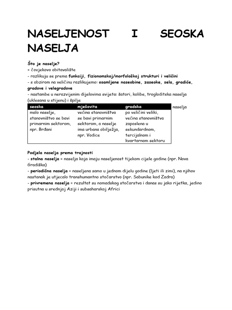 NASELJA | PDF