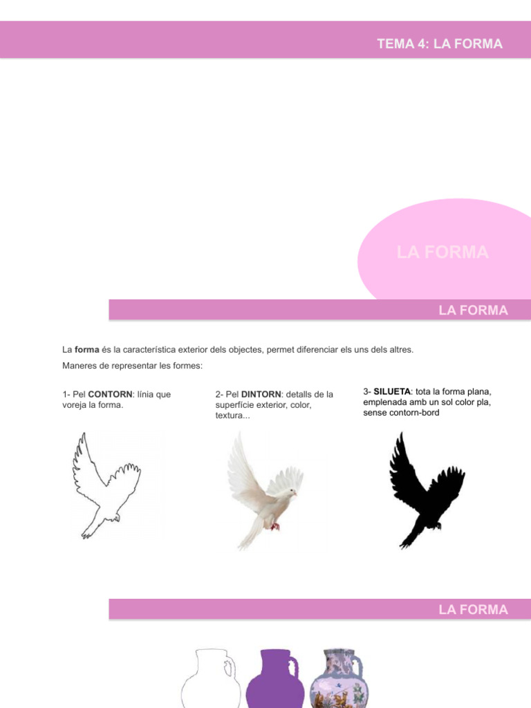Tema 6. La Forma | PDF