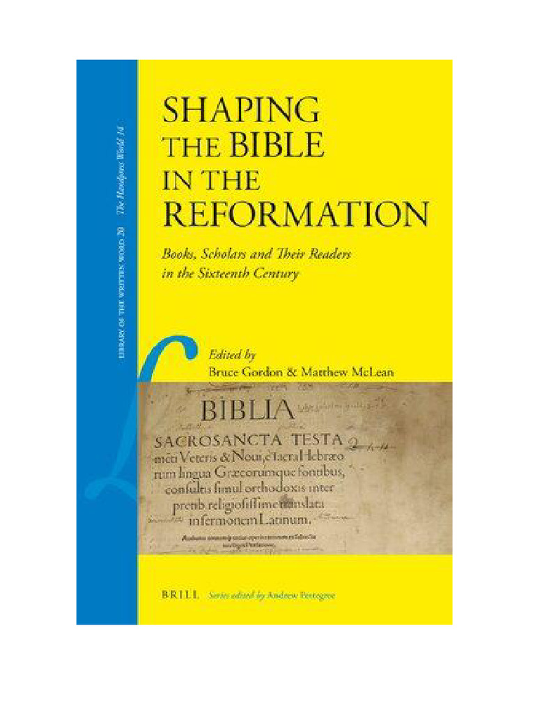 Portada de Shaping Bible | PDF