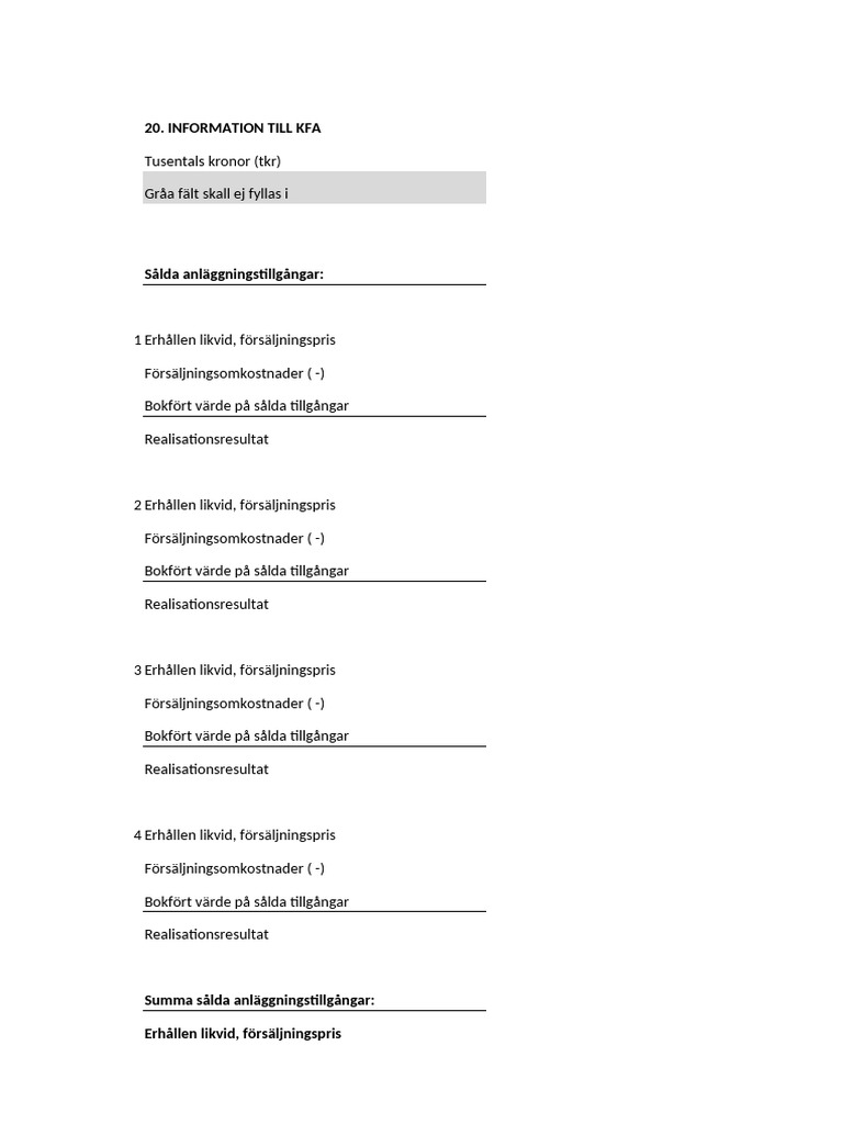 KFA Information T3 2023 | PDF