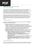 Final Upper Endoscopy Report Form | PDF | Stomach | Endoscopy