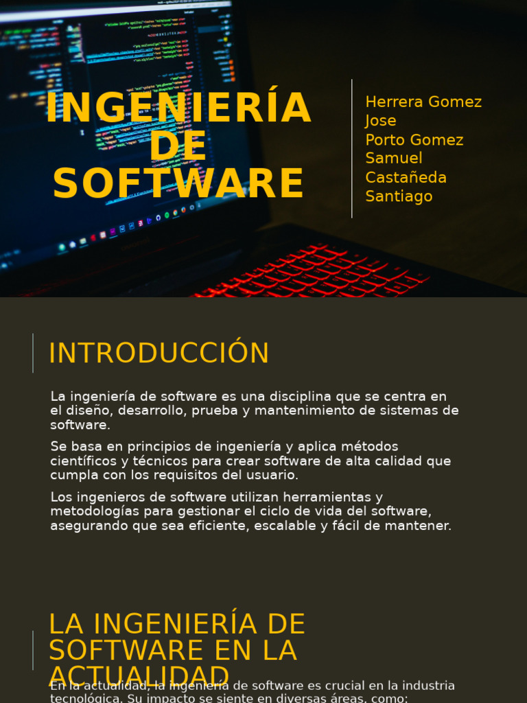 La Ingeniería de Software-1 | PDF | Software | Ingeniería de software
