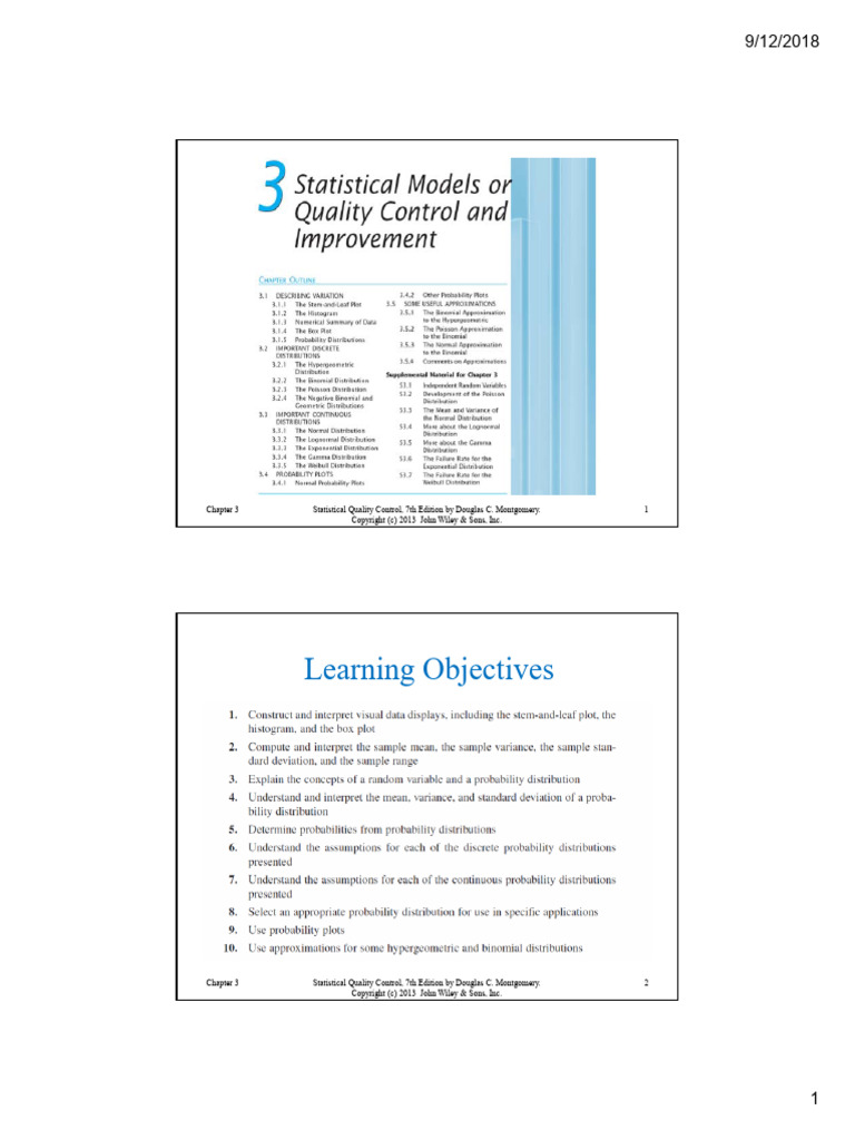 2 Statistical Models | PDF