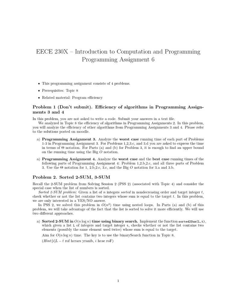 pa6-24 | PDF | Theoretical Computer Science | Algorithms