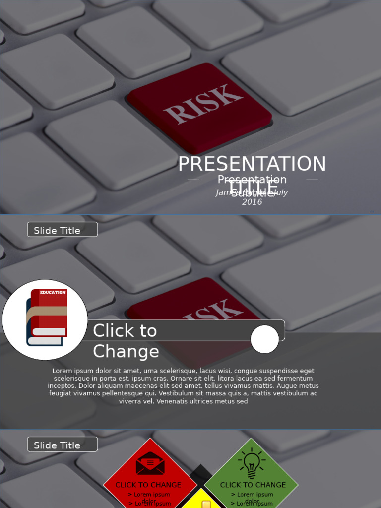 Powerpoint.sage Fox.com Risk PowerPoint Template Free 137 | PDF | Software