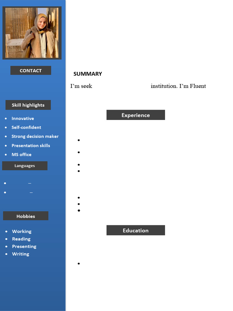 Bilingual ESL Teacher Resume | PDF