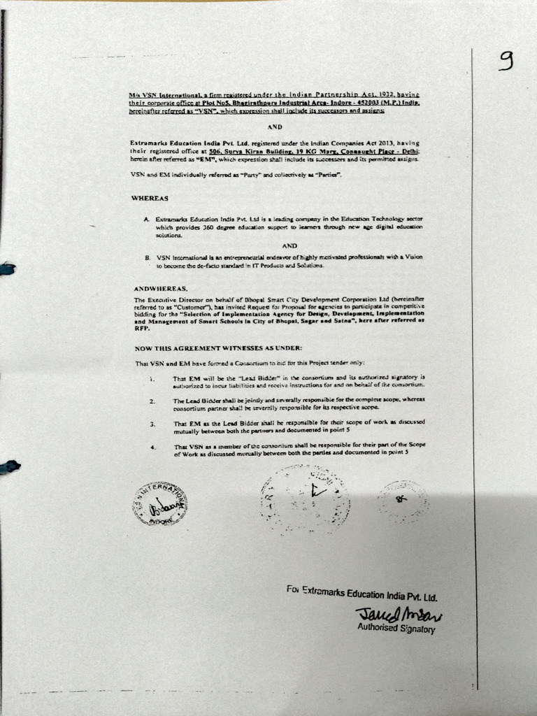 Consortium Agreement Format | PDF | Legal Concepts | Justice