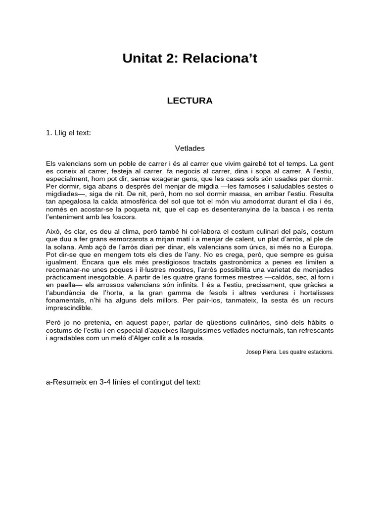 Unitat 2 | PDF