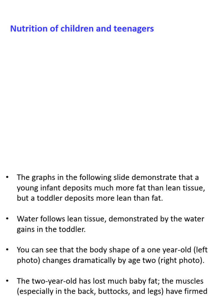 Community Nutrition Lec 11 & 12 | PDF | Adolescence | Foods
