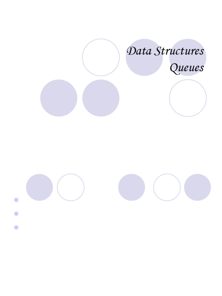 4 Queues_new | PDF | Queue (Abstract Data Type) | Formal Methods