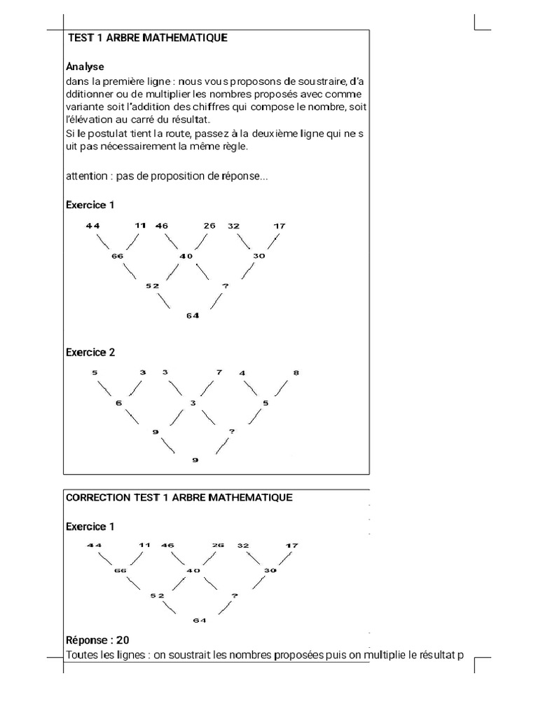 Test Logique (1) - Phoenix | PDF