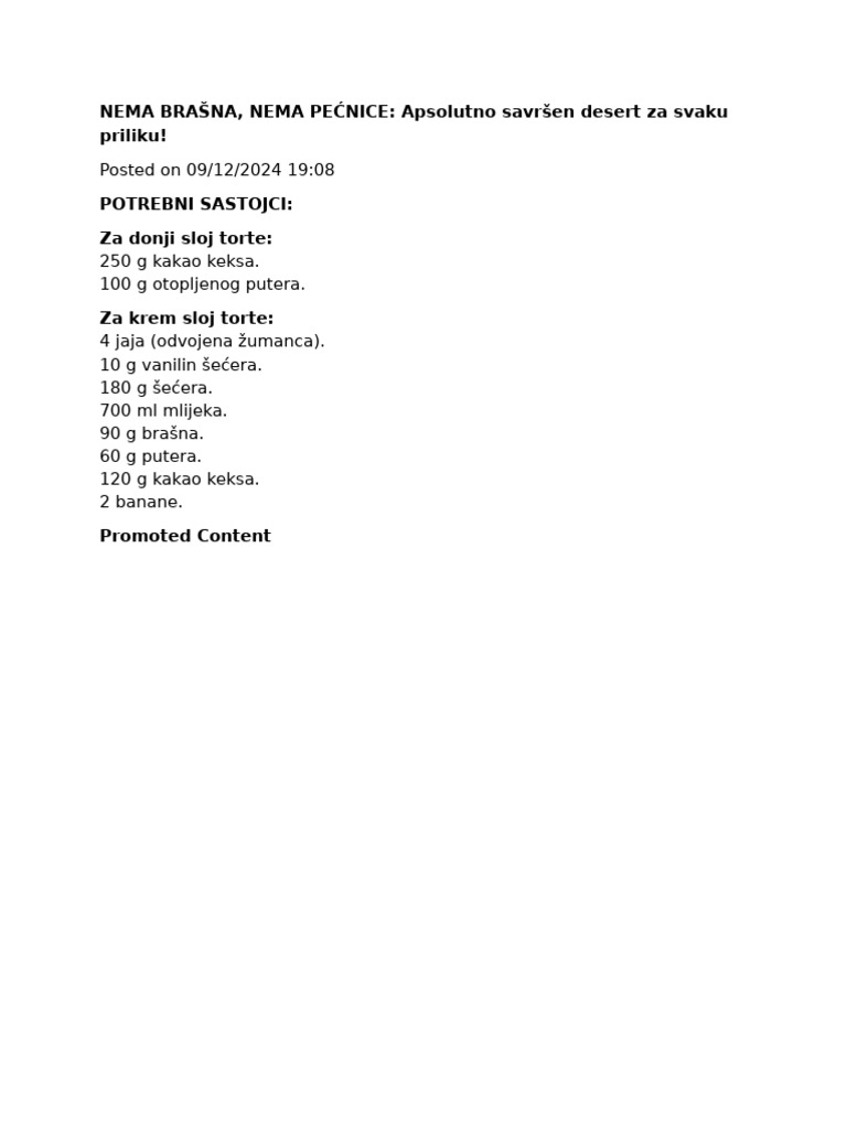 Recert Torta | PDF
