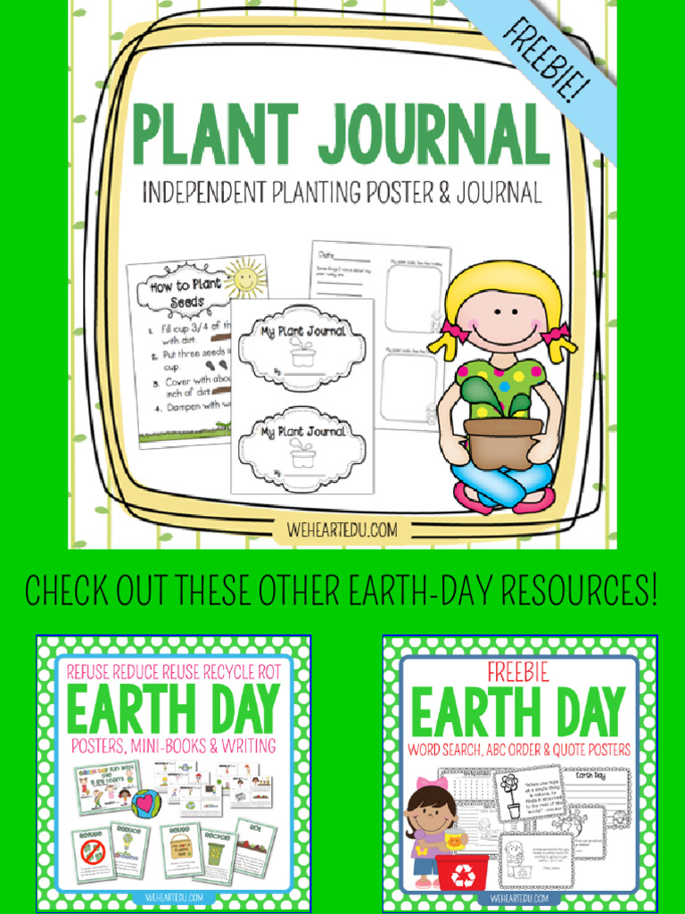 Earth Day Planting Guide for Kids | PDF