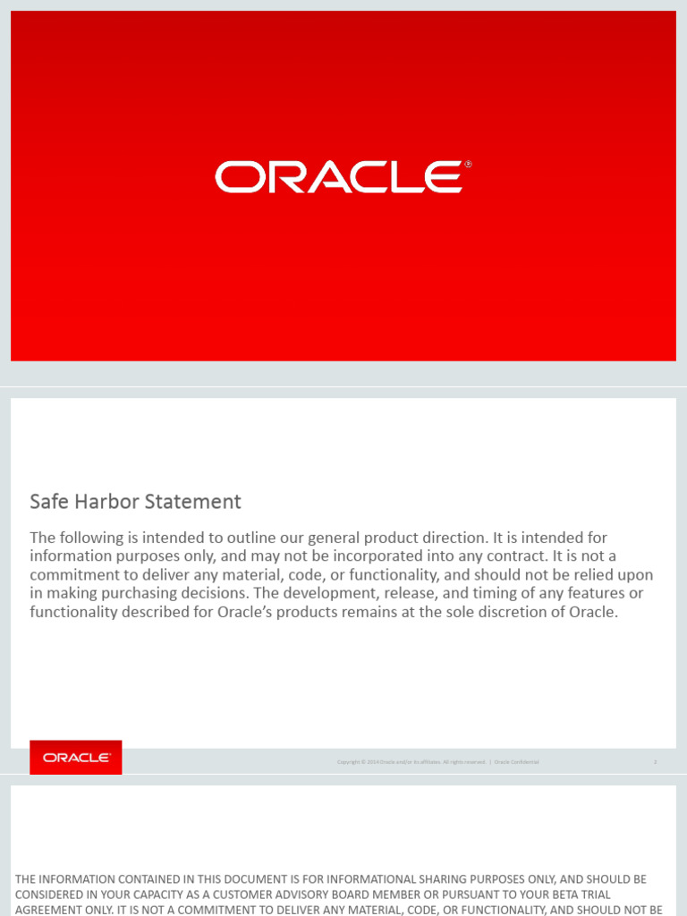 02 ICS Basics Features | PDF | Oracle Corporation | Proprietary Software
