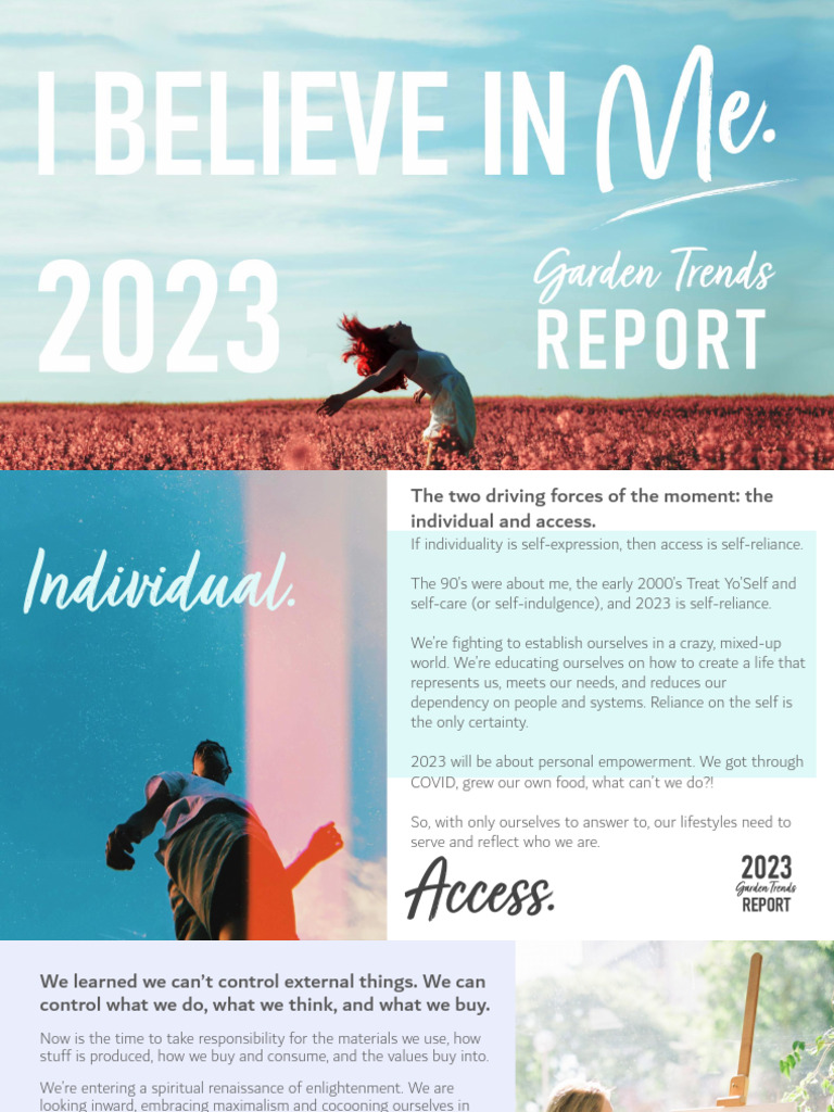 2023 Garden Trends Report | PDF | Climate Change | Forests
